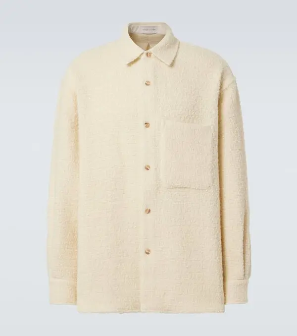 King & Tuckfield Wool And Cotton Overshirt
