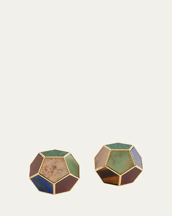 L'Objet Stone Pentagon Spice Jewels, Set Of 2