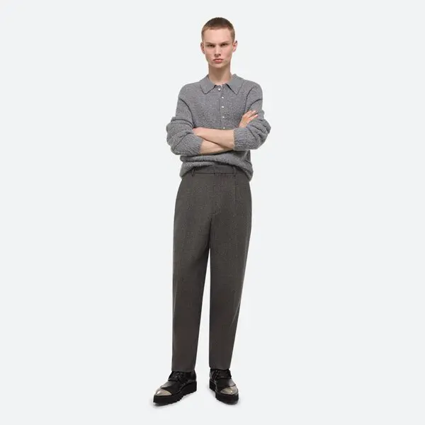 Helmut Lang Cropped Zoot Trousers