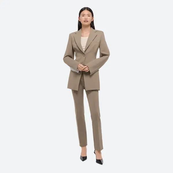 Helmut Lang Waisted Blazer - Taupe