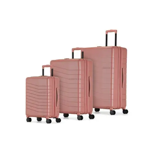 BUGATTI Munich 3-piece Hardside Luggage Set - Brick