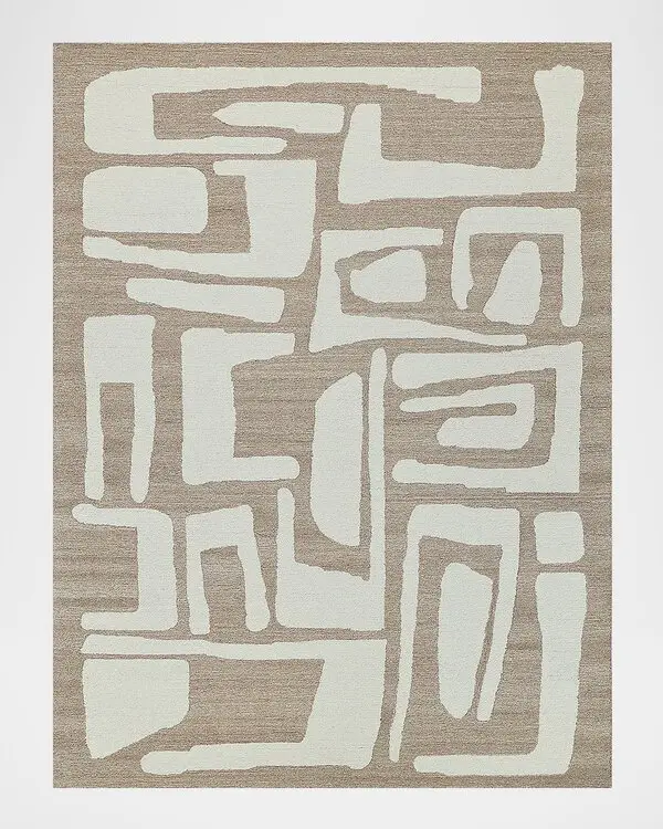 EXQUISITE RUGS Carmel Hand-tufted Rug - Camel/ivory