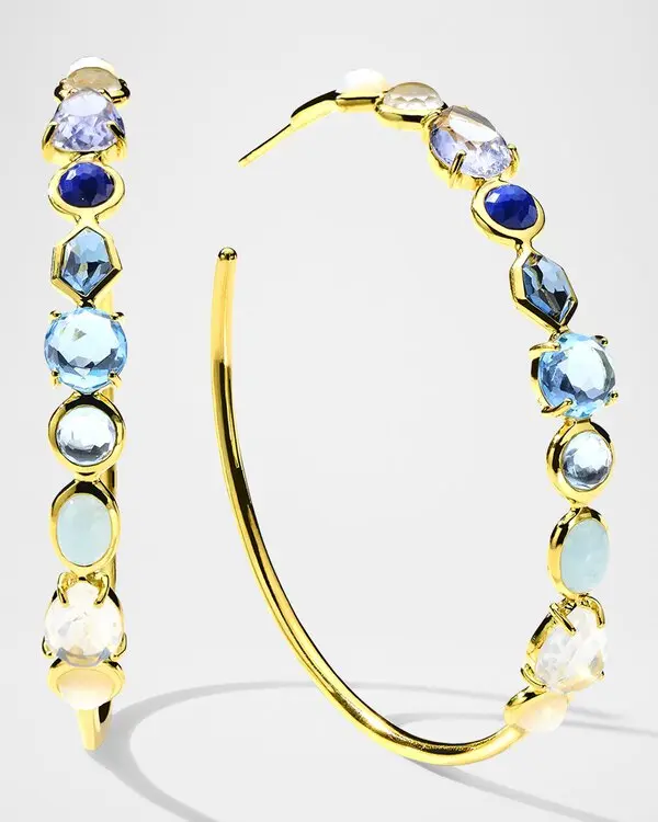 Ippolita Rock Candy Mixed-shape Hoop Earrings