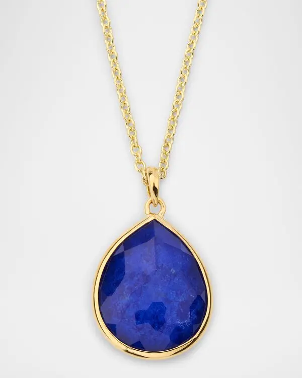 Ippolita Rock Candy Teardrop Pendant Necklace - Lapis