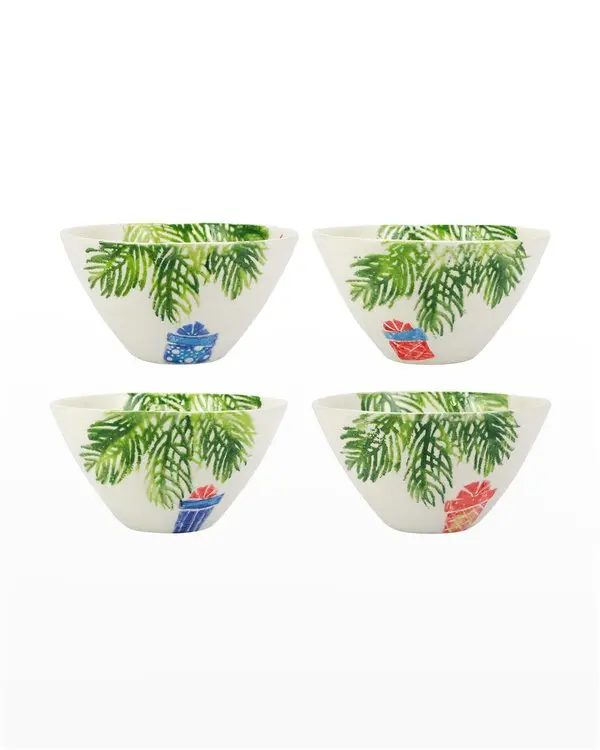 VIETRI Nutcrackers Assorted Cereal Bowls, Set Of 4