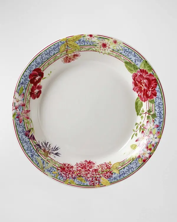GIEN Millefleurs Rim Soup Bowl