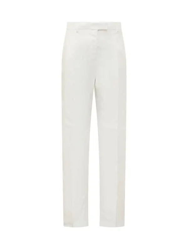 FERRAGAMO Silk And Viscose Pants