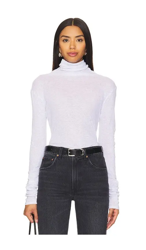 American Vintage Massachusetts Turtleneck - Gris Chine
