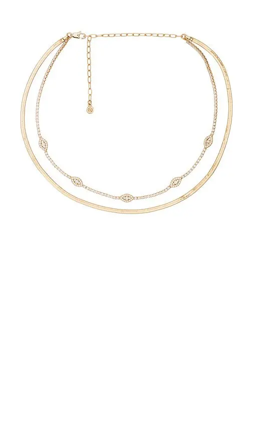 Ettika Evil Eye Layered Necklace Set