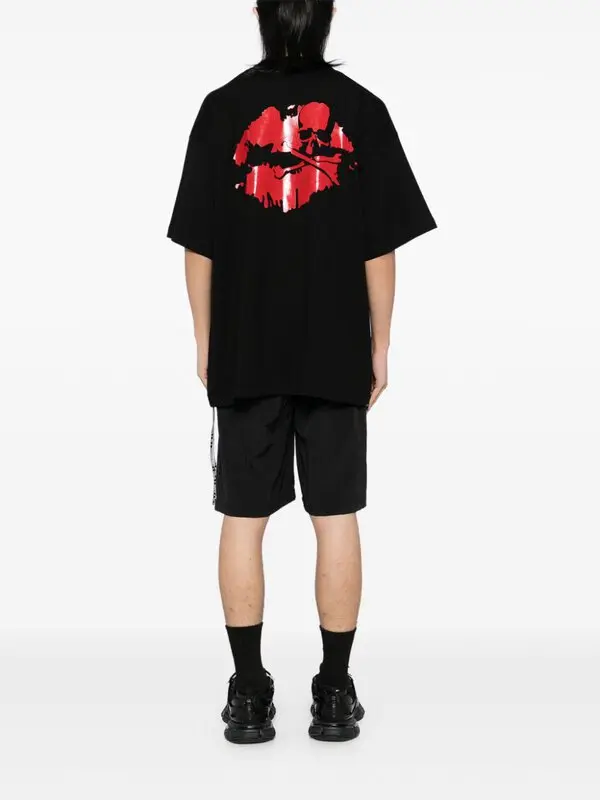 MASTERMIND WORLD Mw Lip T-shirt - Black