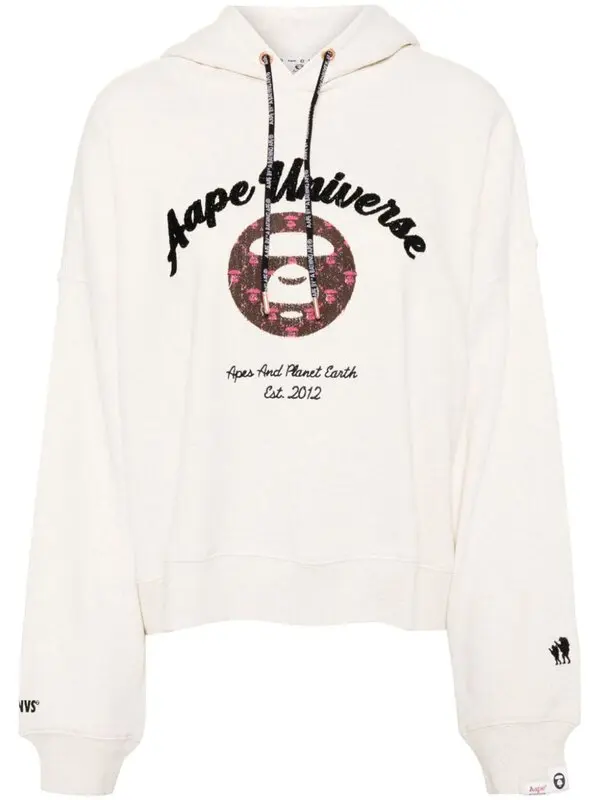 AAPE BY *A BATHING APE® Logo-patch Sweater