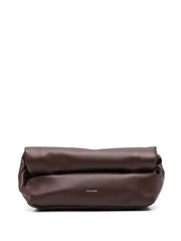 Jil Sander Rollup Crossbody Bag In Red - 21% Off | Editorialist