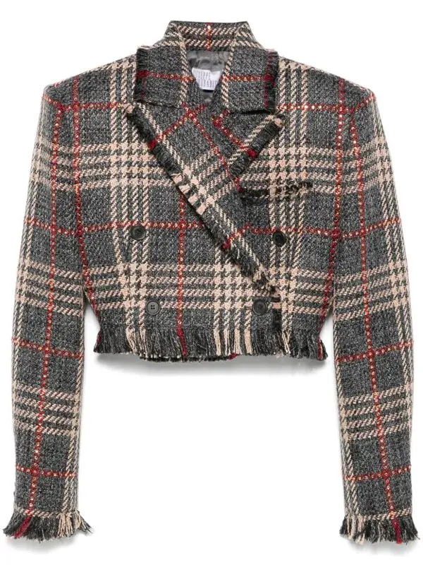 Giuseppe Di Morabito Checked Double-breasted Jacket