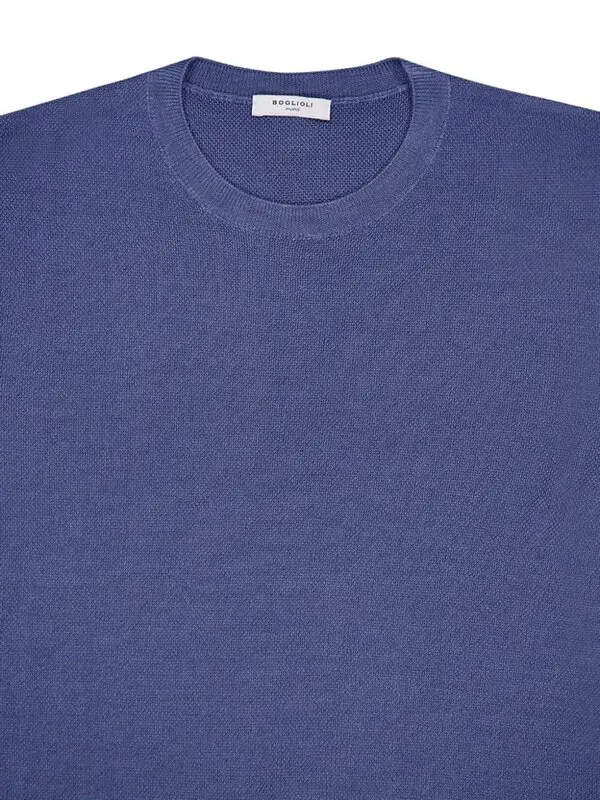 Boglioli Wool Piqué Sweater