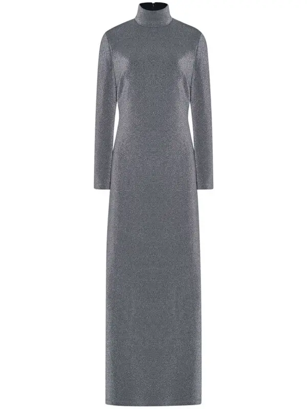 Rosetta Getty Mock-neck Maxi Dress