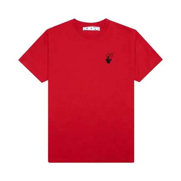 Off-White Spray Marker Short-sleeve Slim Tee 'samba/black