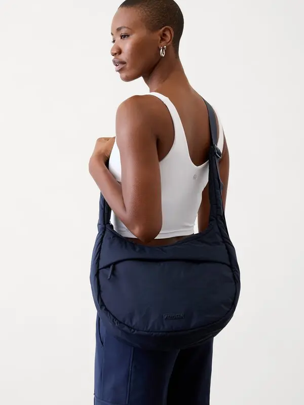 Athleta All About Hobo Crossbody Bag - Navy