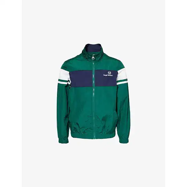 Sergio Tacchini Wallace Brand-Embroidered Woven Jacket
