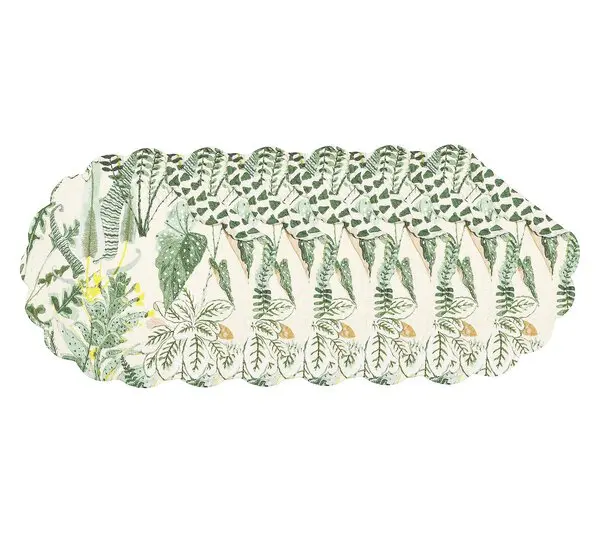 VALERIE PARR HILL Parson Round Placemat Set Of 6 Valerie