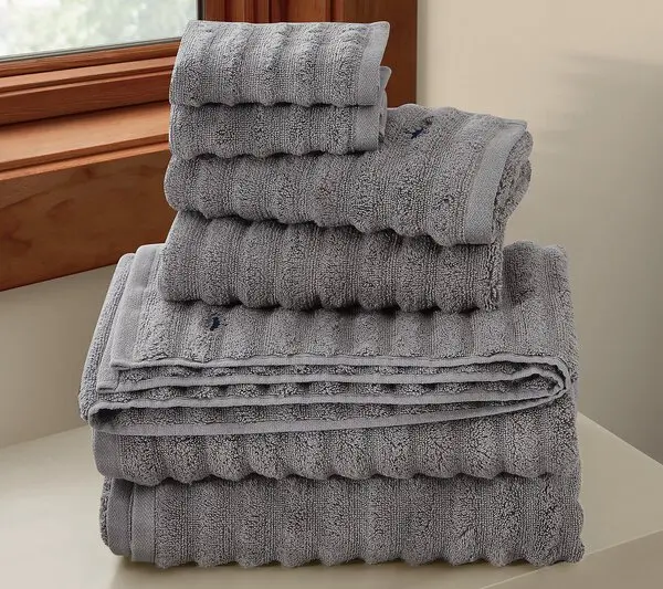 ROYAL VELVET Textured 6-piece Towel Set