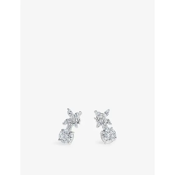 CARAT* LONDON Jasmine Chicory Drop Earrings