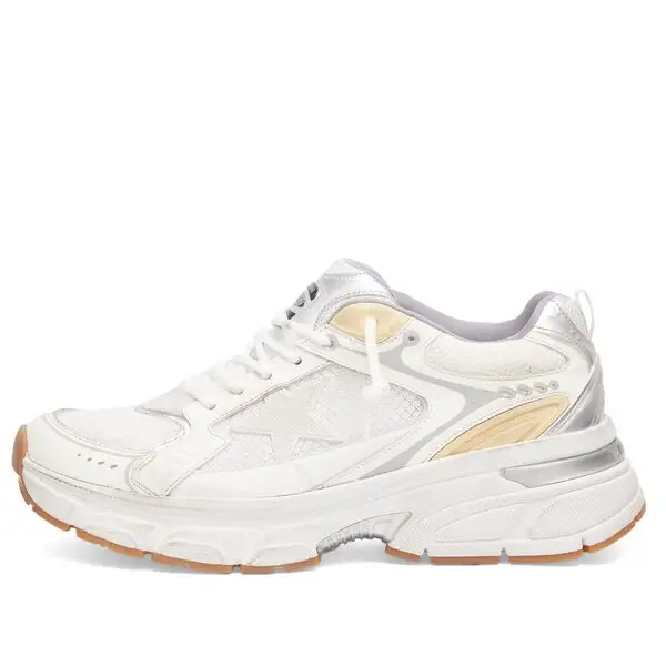 Golden Goose Lightstar Sneakers - White/gold