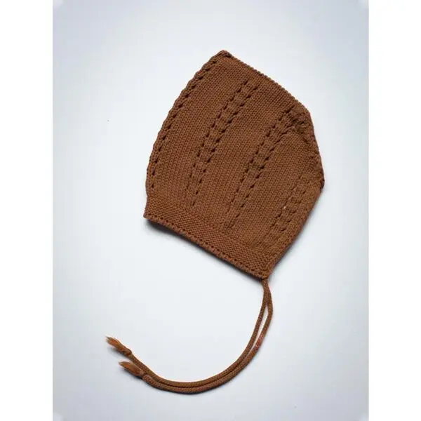 THE SIMPLE FOLK Knit Gnome Hat - Rust