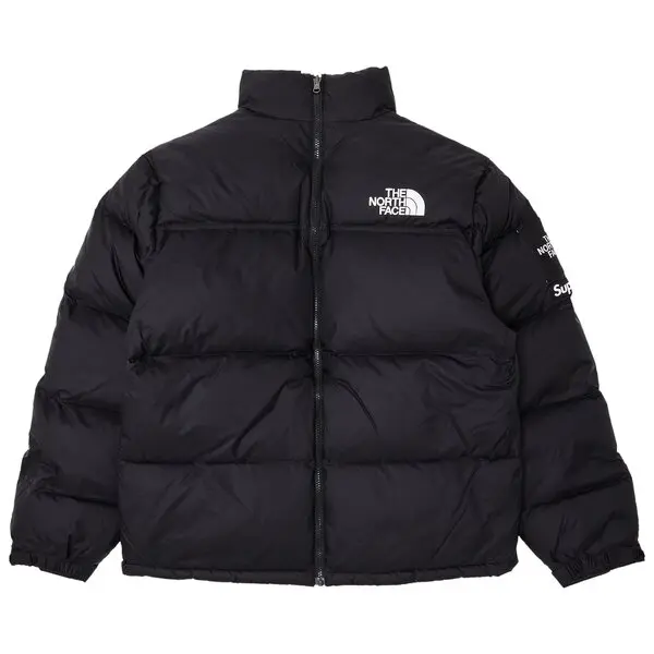 Supreme X The North Face Split Nuptse Jacket - Black