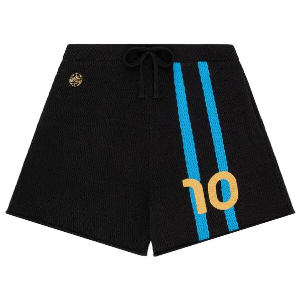 Aimé Leon Dore Knit Soccer Short - Black