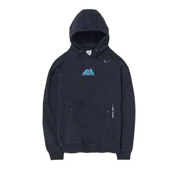 JORDAN X Off-white Fleece Hoodie - Black