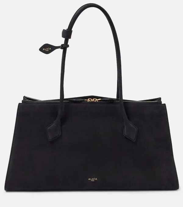 Alaïa Le Teckel Leather Tote Bag - Black