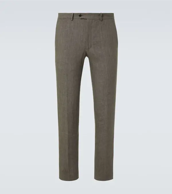 Rubinacci Modluca Linen Chinos