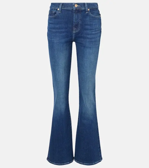7 For All Mankind Ali High-rise Flare Jeans