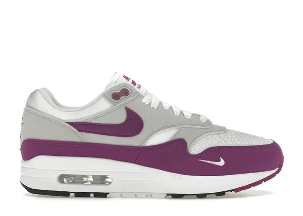 Nike Air Max 1 '87 Sneakers - White/bold Berry/neutral Grey