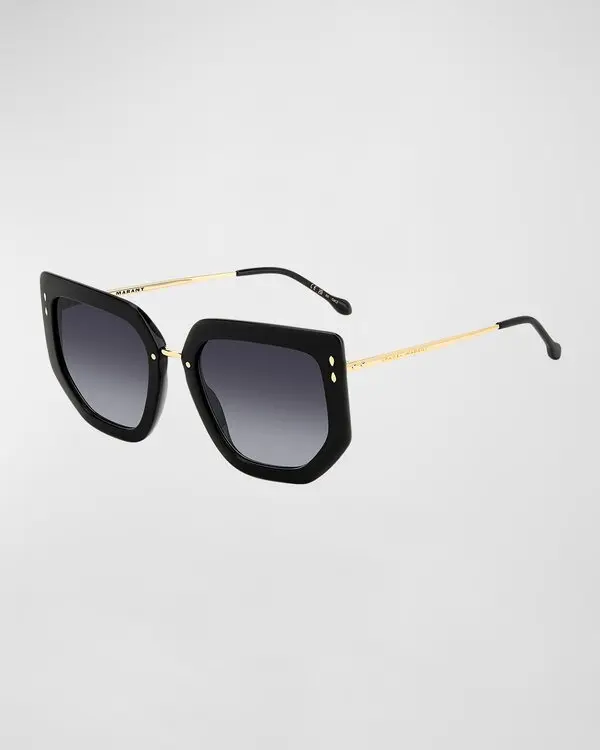 Isabel Marant Butterfly Sunglasses - Blk Gold