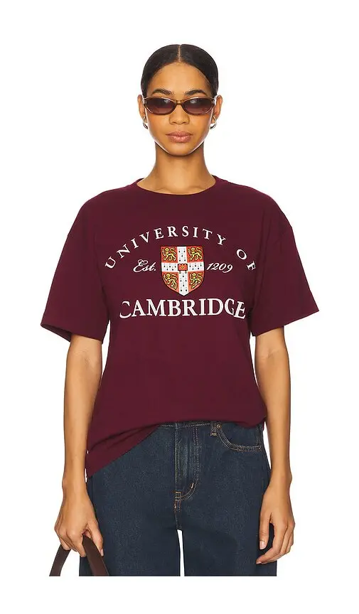PHILCOS University Of Cambridge Logo Boxy Tee