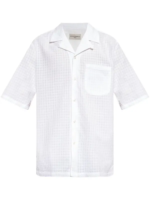 Officine Générale Checkered Shirt