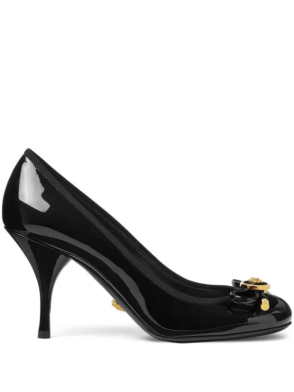 Versace 85mm Opera Bow Pumps