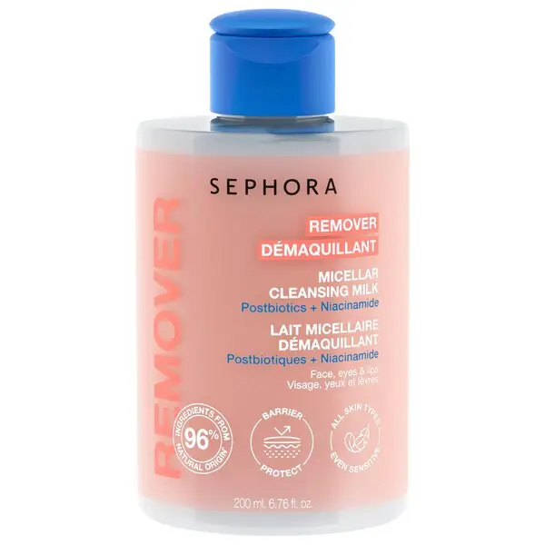 SEPHORA COLLECTION Micellar Cleansing Milk With Postbiotics + Niacinamide