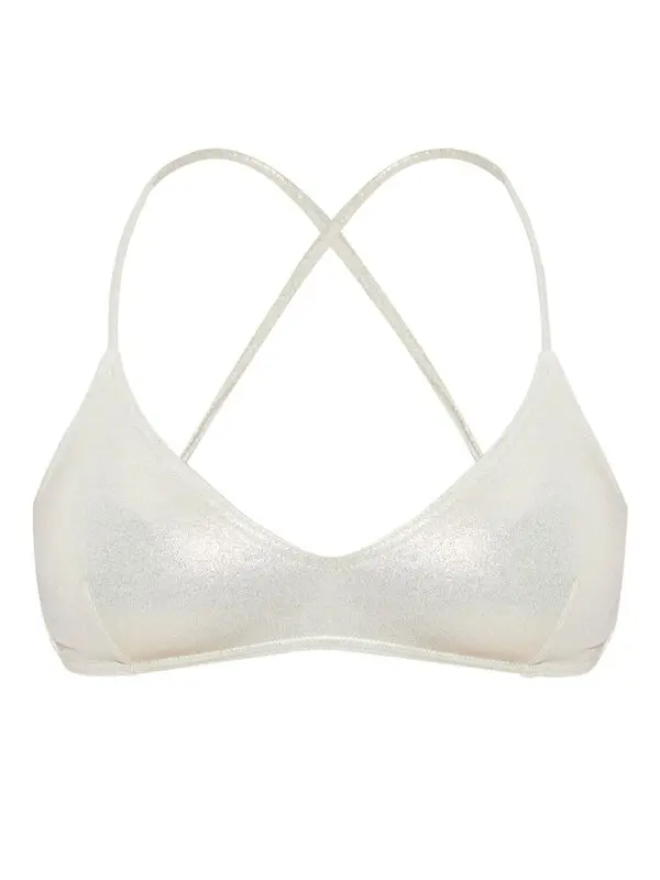 Melissa Odabash Singapore Bikini Top - Gold