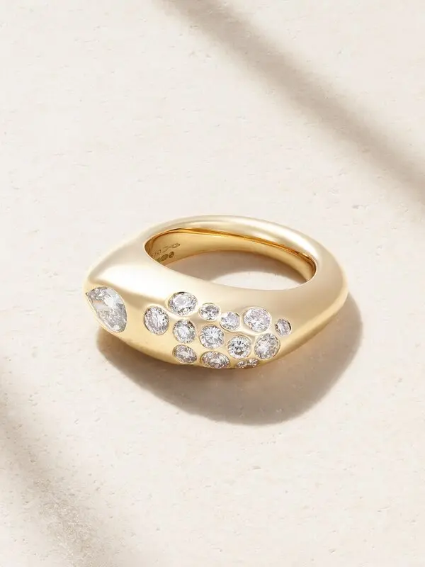 UNIFORM OBJECT Dowry 18-karat Diamond Ring