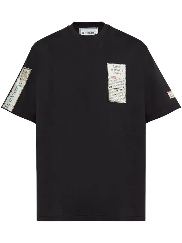 Iceberg Logo-patches T-shirt