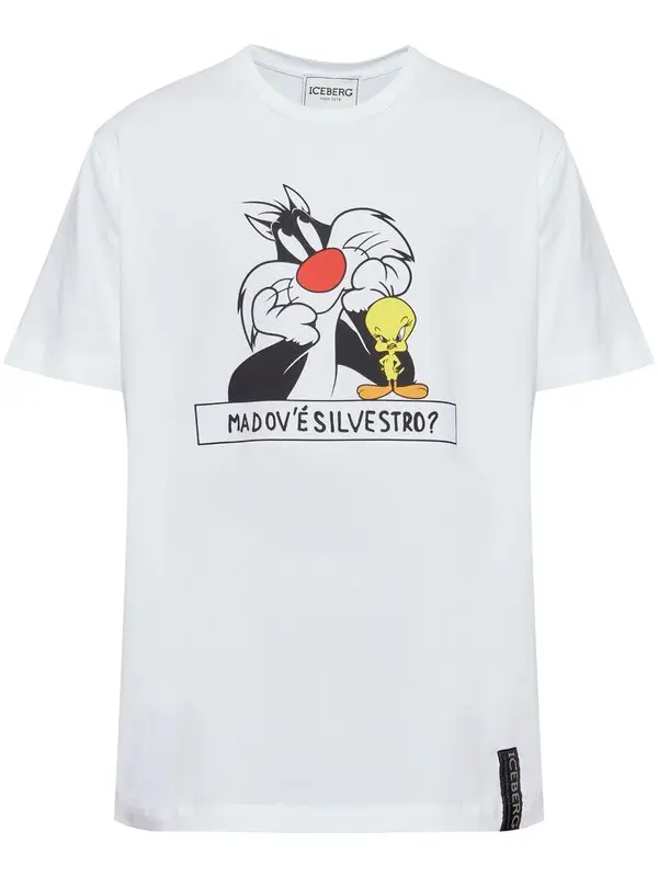 Iceberg X Looney Tunes Printed T-shirt