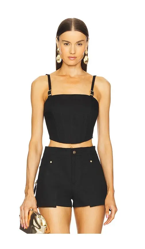 Cult Gaia Loren Top - Black