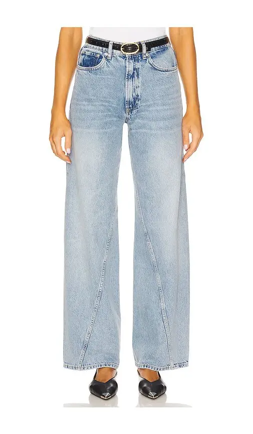 ANINE BING Brie Jeans - Pale Azure