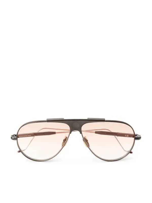 JACQUES MARIE MAGE Kyosho Daido Aviator Sunglasses - Black