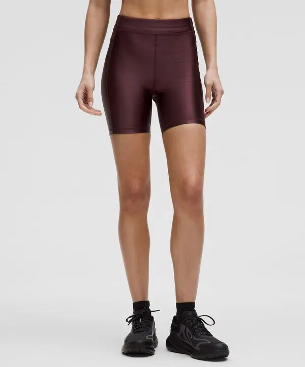 Lululemon Satin Shine High-rise 6" Short - Goodnight Plum