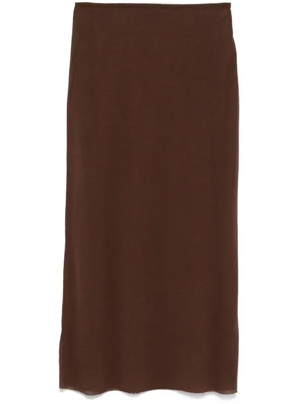 Soeur Bahia Midi Skirt - Brown