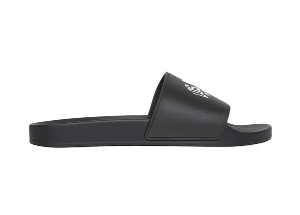 Balenciaga City Pool Slides - Black/white