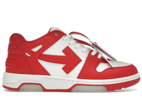 Off-White Out Of Office Low-top Sneakers - Red/white